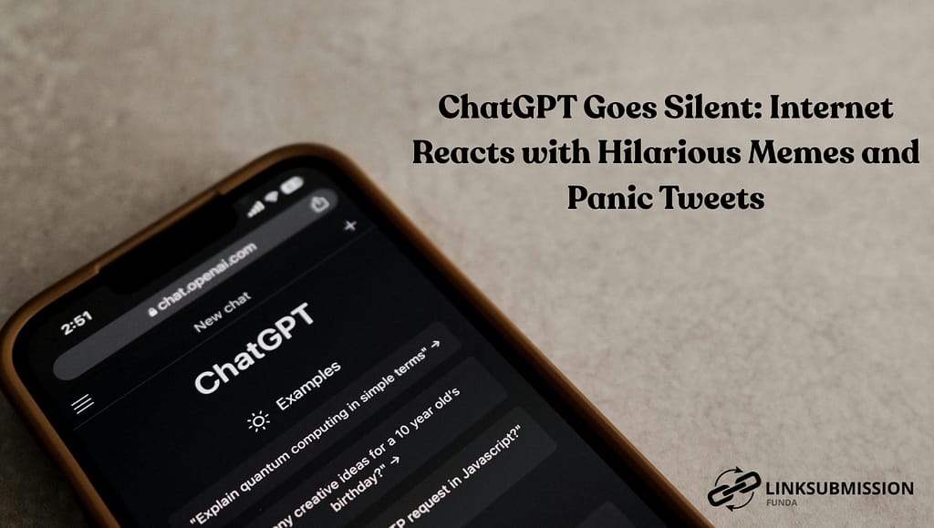 ChatGPT Goes Silent