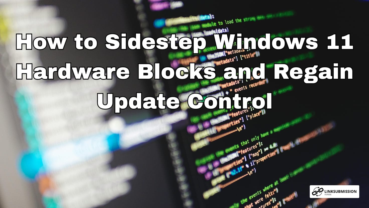 How to Sidestep Windows 11 Hardware Blocks and Regain Update Control